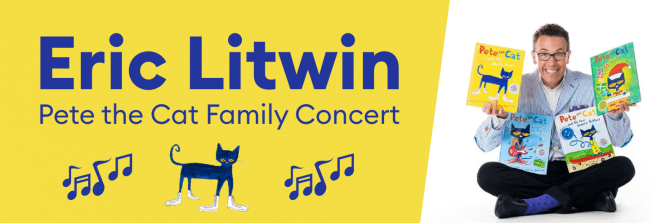 Meet Eric Litwin at a Pete the Cat Family Concert! | Kent District Library