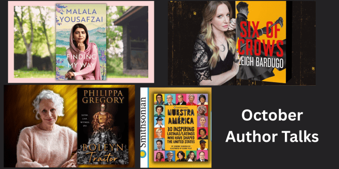 October Author Talks | Kent District Library